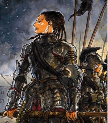 [potentially NSFW] Female warriors in fantasy art who look like ...