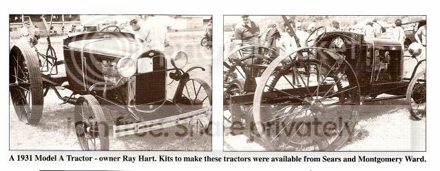 Model A tractor conversion in "The Restorer" - The Ford Barn