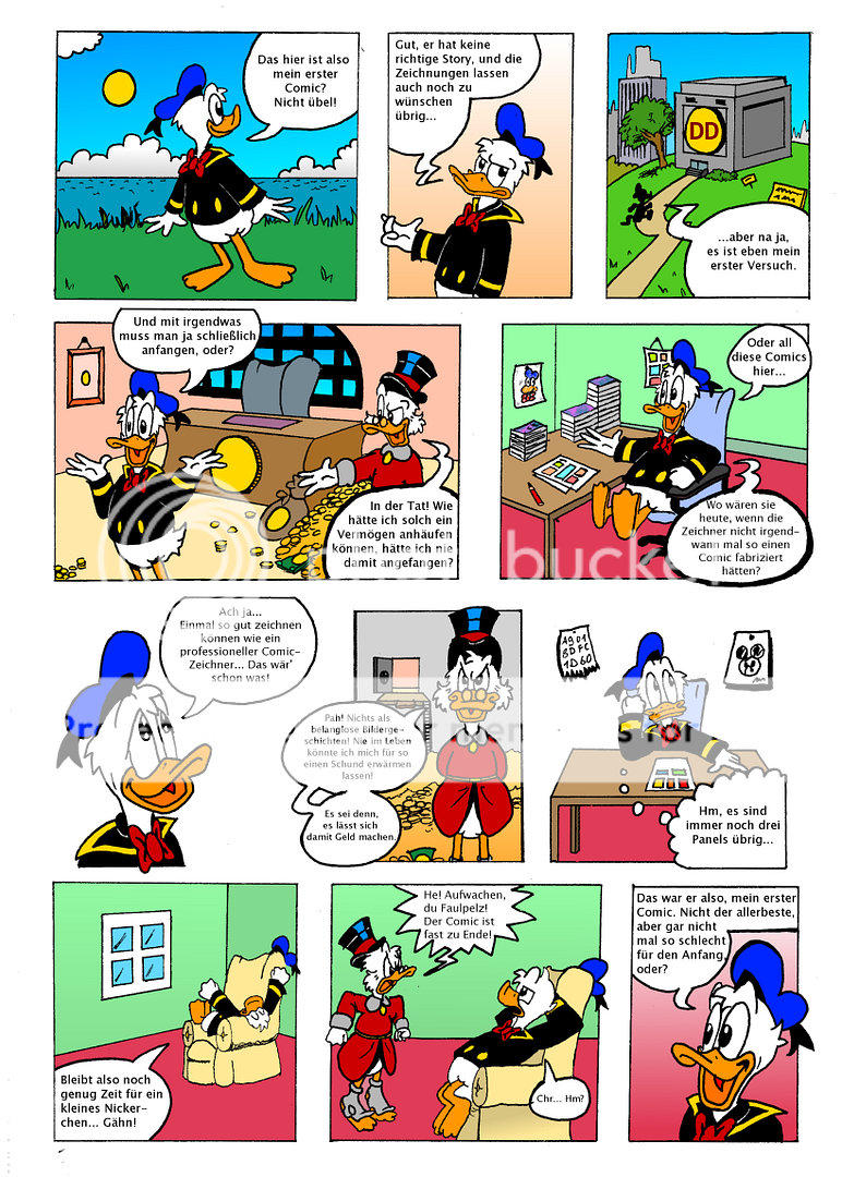 WYE's first Duck comic - Creation Corner - SMW Central