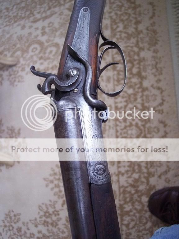 IGC Archive - Antique W. Moore Hammer Shot Gun