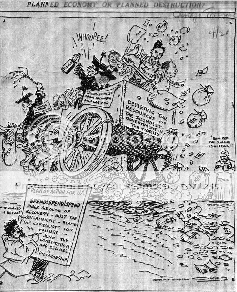 1934 Cartoon Gives Lesson in Perspective / History